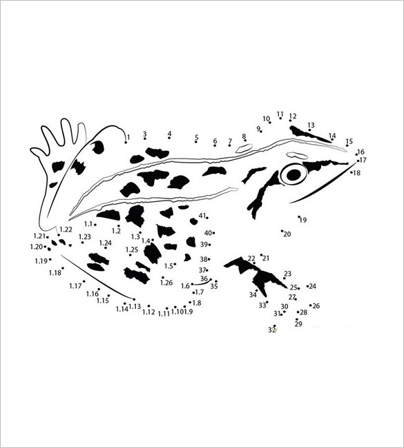 Frog Template - Animal Templates