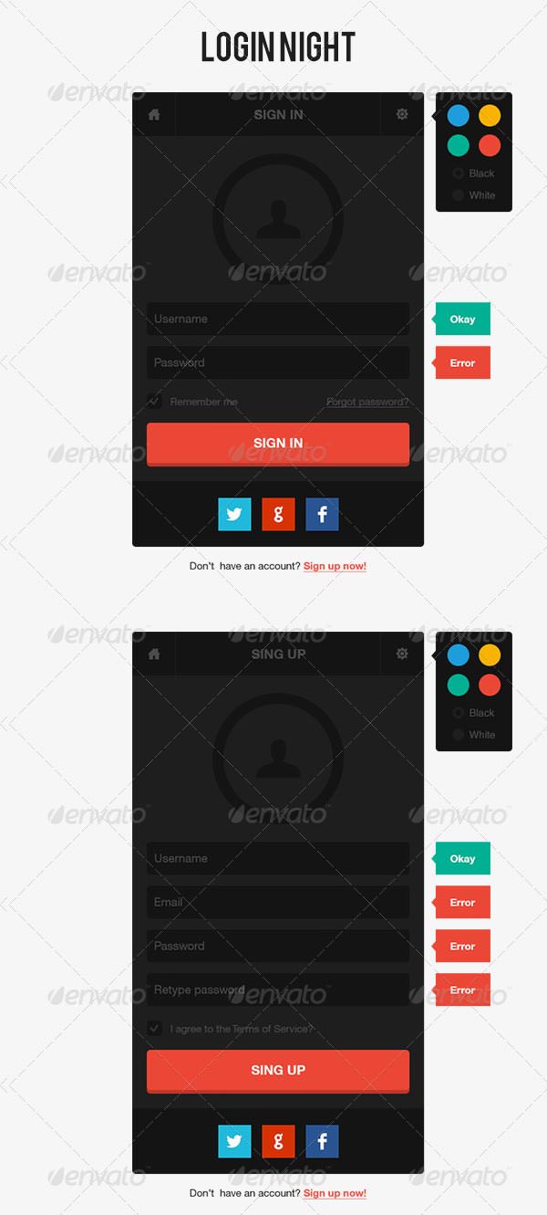 Free 32+ Remarkable HTML & CSS Login Form Templates Download!