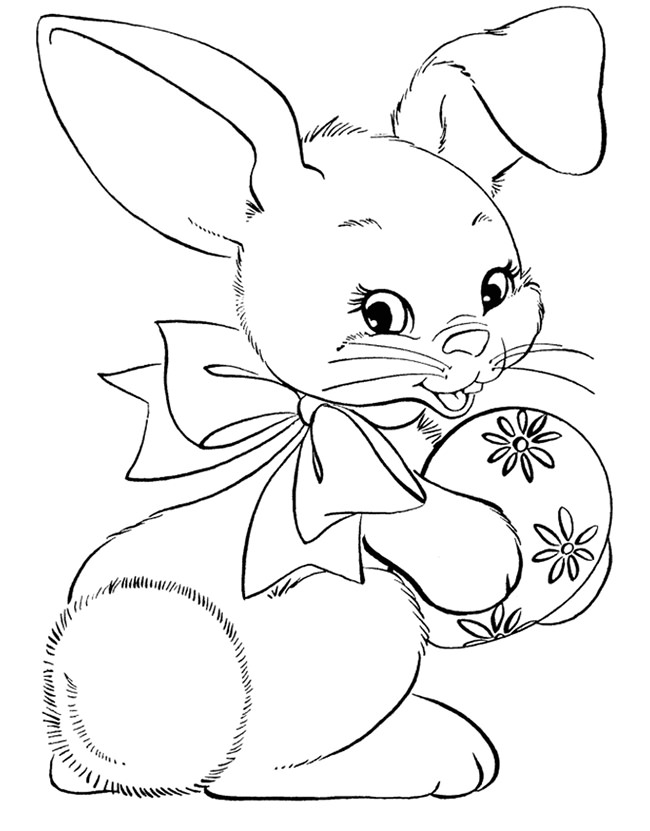60+ Rabbit Shape Templates and Crafts & Colouring Pages