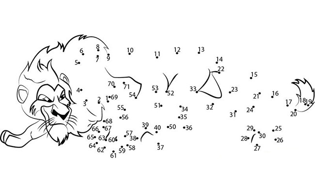 Lion Template - Animal Templates