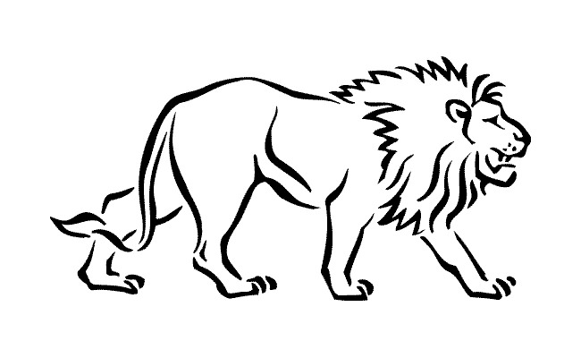 Lion Template Animal Templates Free Premium Templates