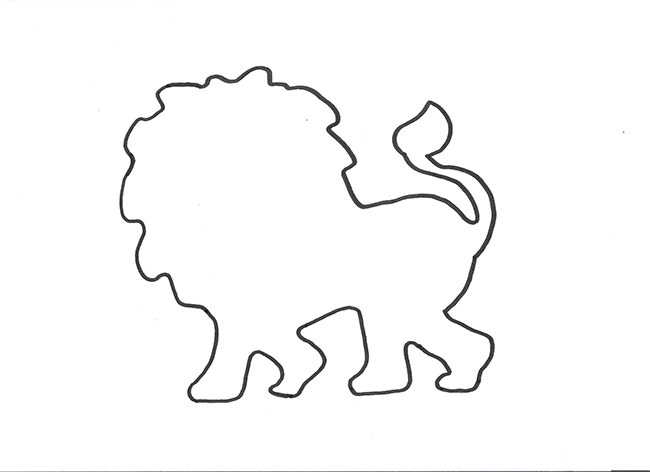 Lion Template Animal Templates