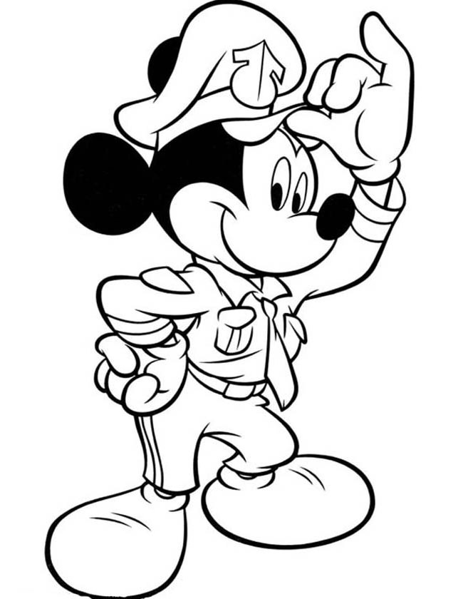 Mickey Mouse Template - Animal Templates