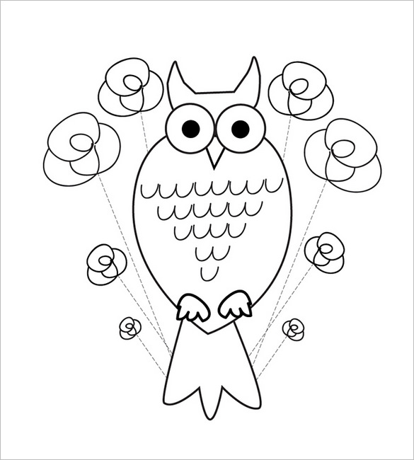Owl Shape Template - 37+ Free PDF, Crafts & Coloring Documents Download