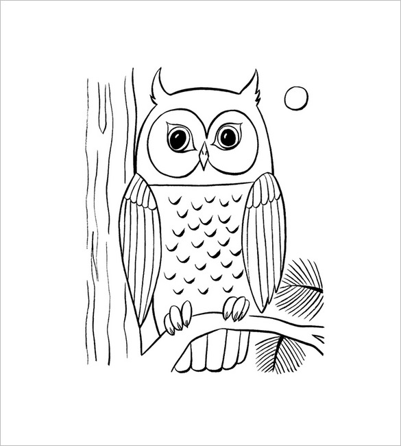 Owl Shape Template - 37+ Free PDF, Crafts & Coloring Documents Download