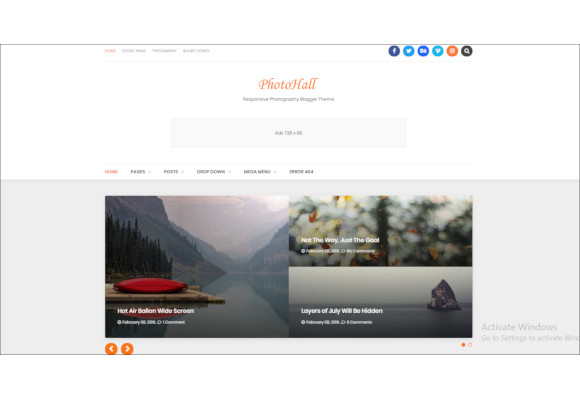 31+ Photography Blog Themes & Templates