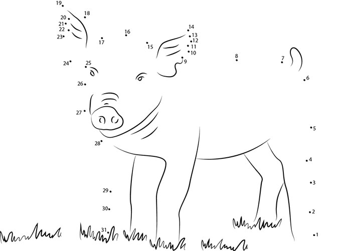 40+ Pig Shape Templates, Crafts And Colouring Pages