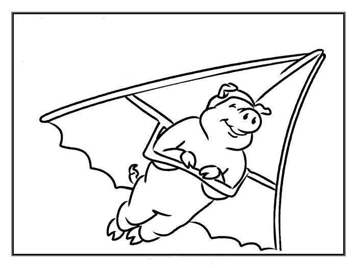 40+ Pig Shape Templates, Crafts And Colouring Pages