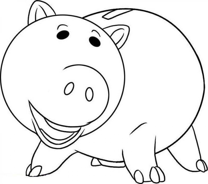40+ Pig Shape Templates, Crafts And Colouring Pages
