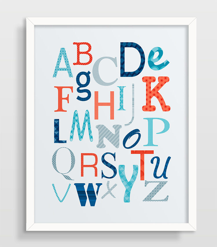 Alphabet Posters - 35+ Free Printable Design Templates