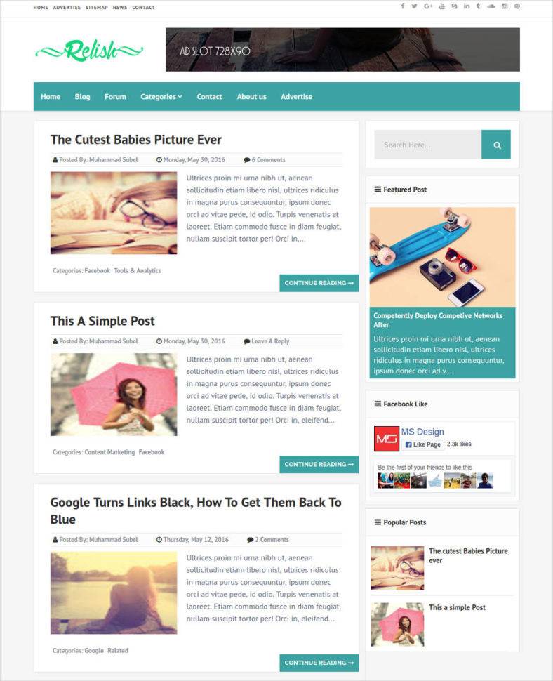 30+ Best SEO Blog Templates | Free & Premium Themes