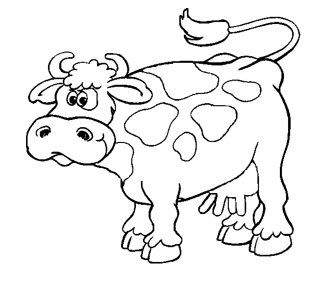 Cow Template - Animal Templates