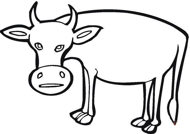 Cow Template - Animal Templates