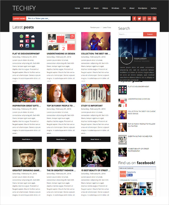 40+ Professional Blog Themes & Templates | Free & Premium Templates