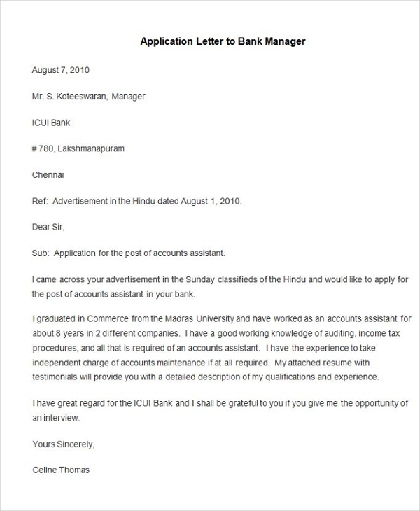 Template For Application Letter Database Letter Template Collection