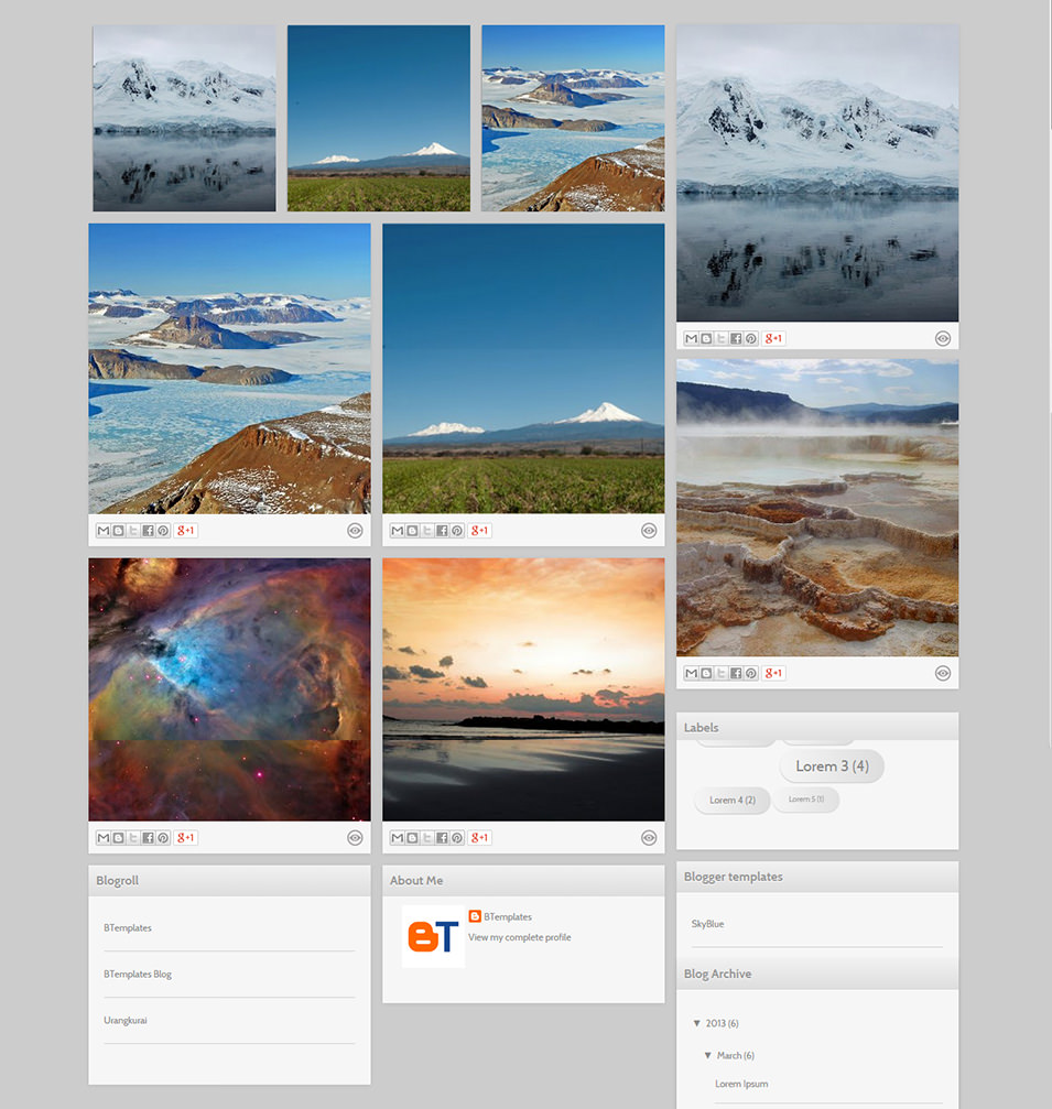 27+ Best Gallery Style Blog Templates & Themes | Free & Premium Templates