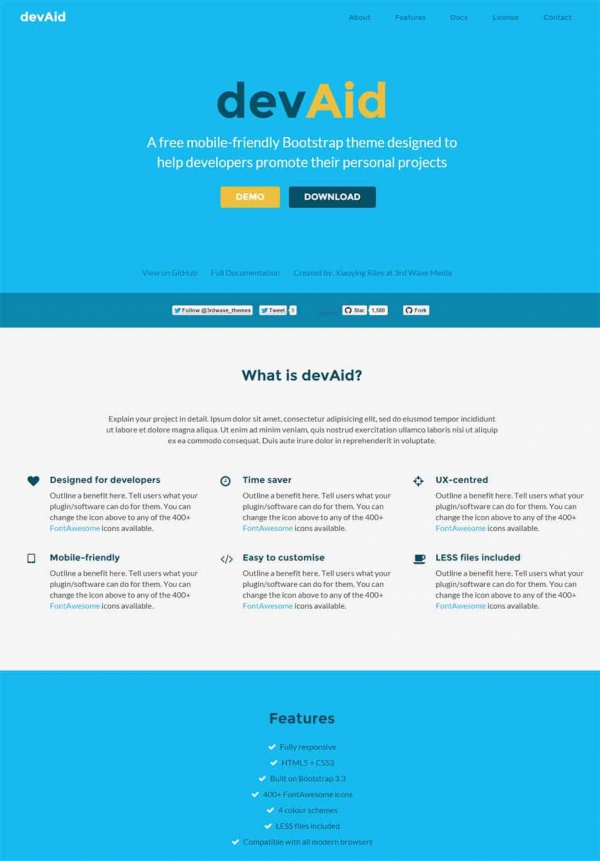79 + Free Bootstrap Themes & Templates