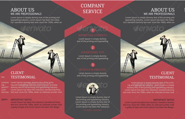 14 Innovative Pamphlet Templates Designs