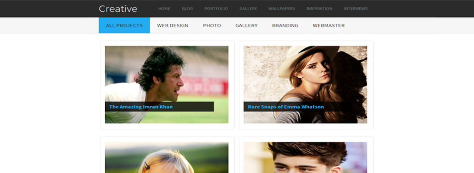 29+ Best Gallery Style Blog Templates & Themes