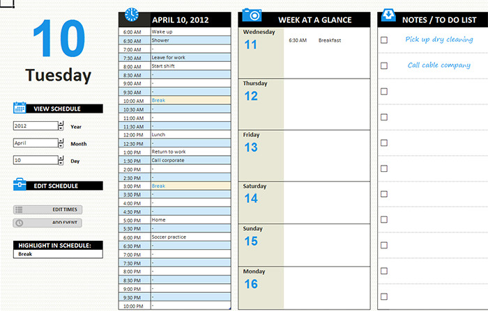 39+ Best Daily Calendar Templates & Designs for 2023