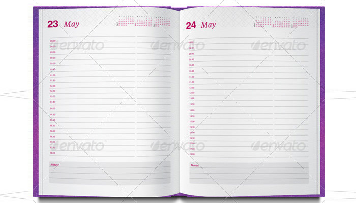 39+ Best Daily Calendar Templates & Designs for 2023 | Free & Premium ...