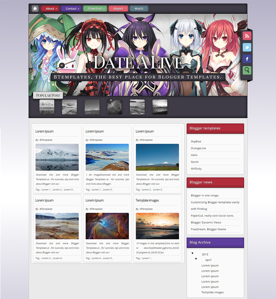 29+ Best Gallery Style Blog Templates & Themes