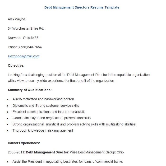 27+ Sample Banking Resume Templates - PDF, DOC