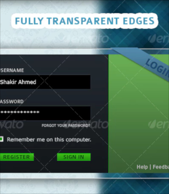 32+ Remarkable HTML & CSS Login Form Templates Download!