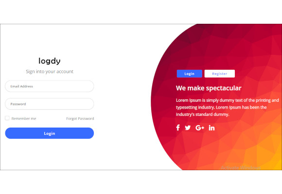 30+ Remarkable HTML & CSS Login Form Templates Download! | Free ...