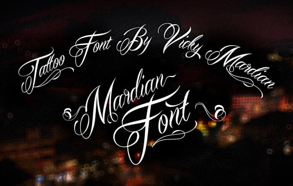 20+ Best Tattoo Lettering Fonts for Download