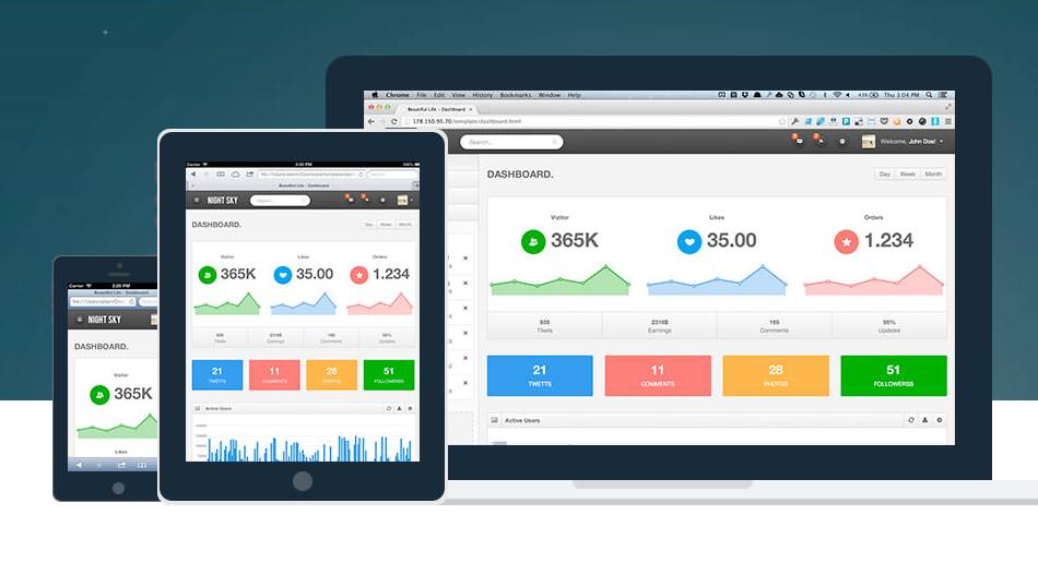 42+ Bootstrap Admin Themes & Templates | Free & Premium Templates