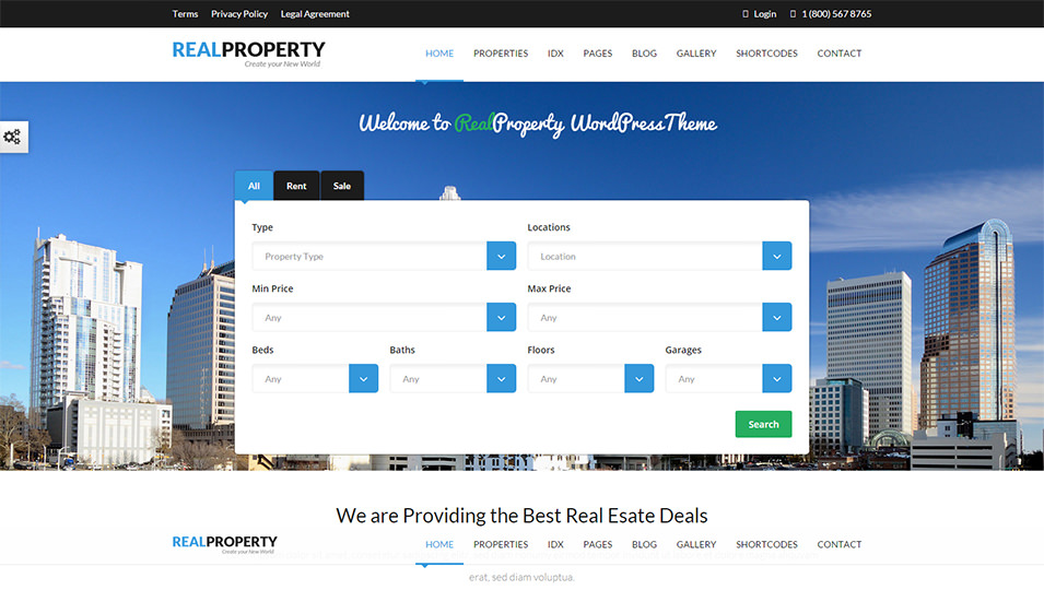 67+ FREE Real Estate WordPress Themes & Templates