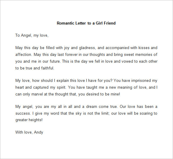 56+ Love Letter Templates - PDF, DOC