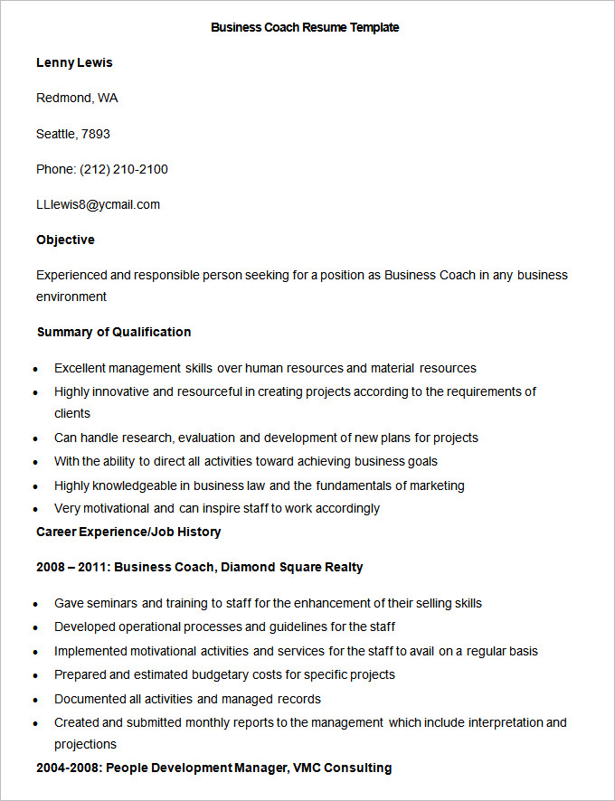 Sales Resume Template – 41+ Free Samples, Examples, Format Download!