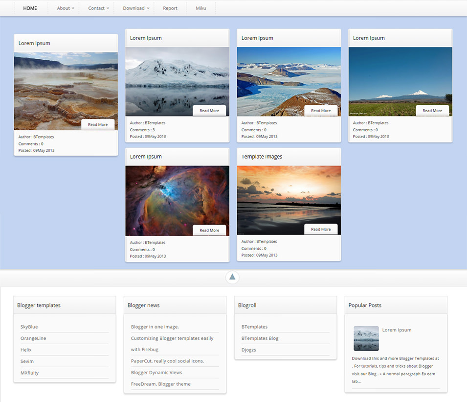 29+ Best Gallery Style Blog Templates & Themes