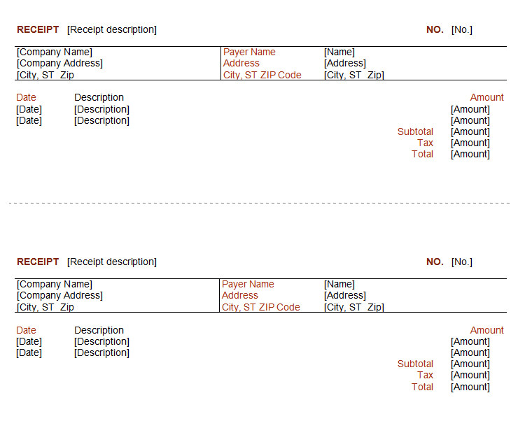 41+ Payment Receipt Templates - DOC, PDF