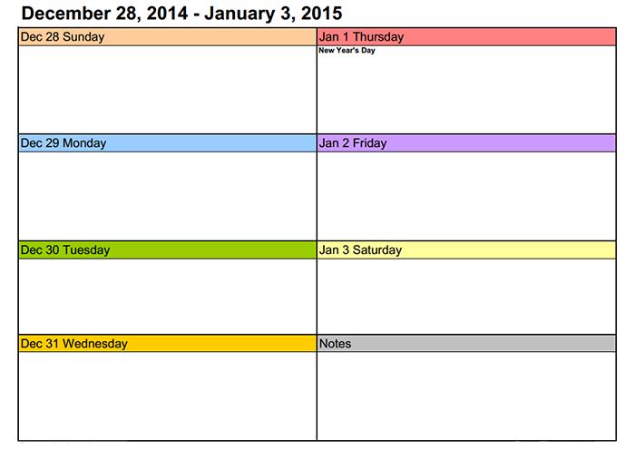 Training Calendar Template 25 Free Word PDF PSD Documents Download 