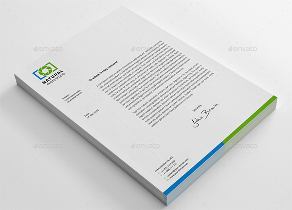 53+ PSD Letterhead Templates
