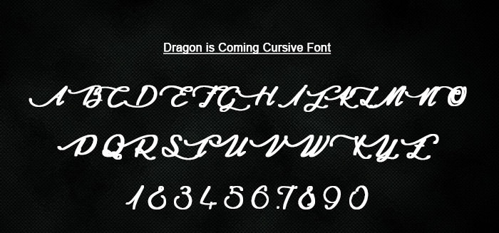 14+ Best Cursive Script Fonts | Free & Premium Templates