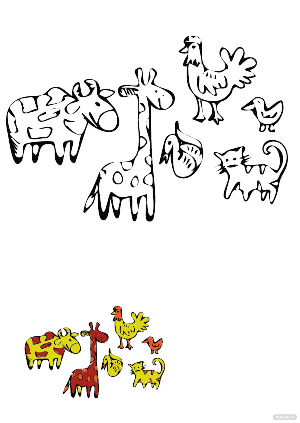 83+ Animal Colouring Pages Free Download & Print!