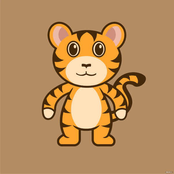 79+ Tiger Shape Templates, Crafts & Colouring Pages