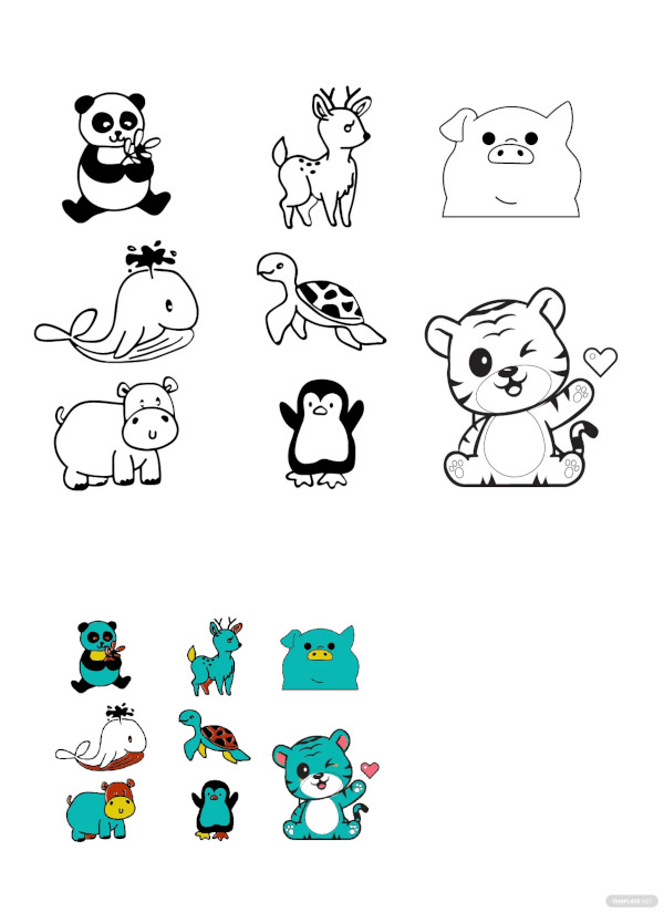 83+ Animal Colouring Pages Free Download & Print!
