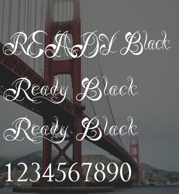 27+ Calligraphy Fonts for Tattoos