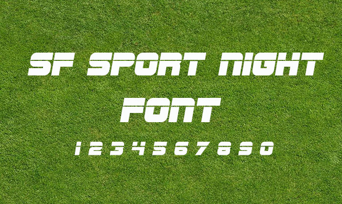 12+ Best Sports Fonts - TTF, OTF