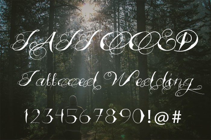 27+ Calligraphy Fonts for Tattoos