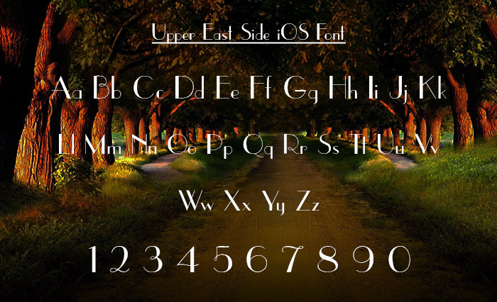 12+ Best Free iOS Font Design & Templates - TTF, OTF