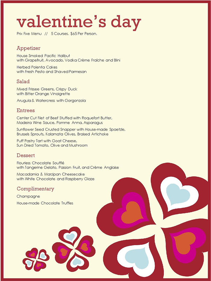 Valentines Menu 47 Free Templates In PSD EPS Format Download 