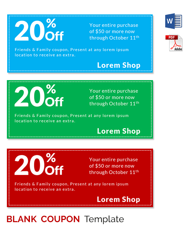 Printable Discount Coupons