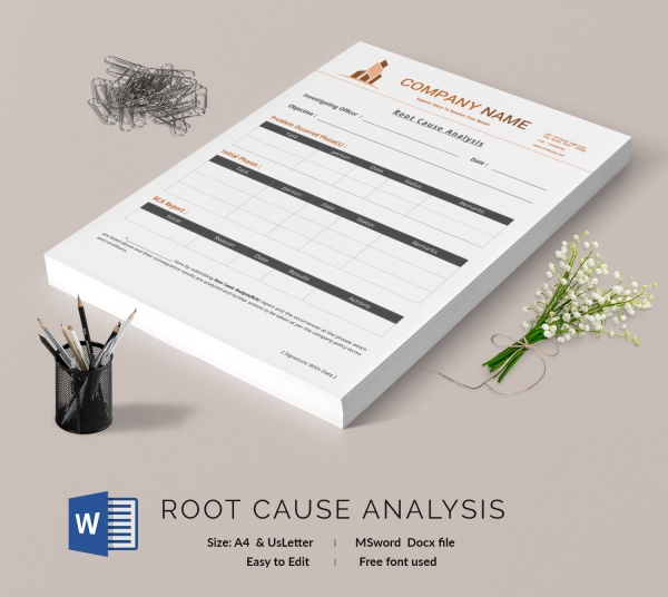 29+ Root Cause Analysis Templates - Word, Apple Pages, Google Docs