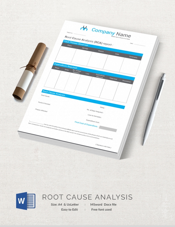 29+ Root Cause Analysis Templates - Word, Apple Pages, Google Docs